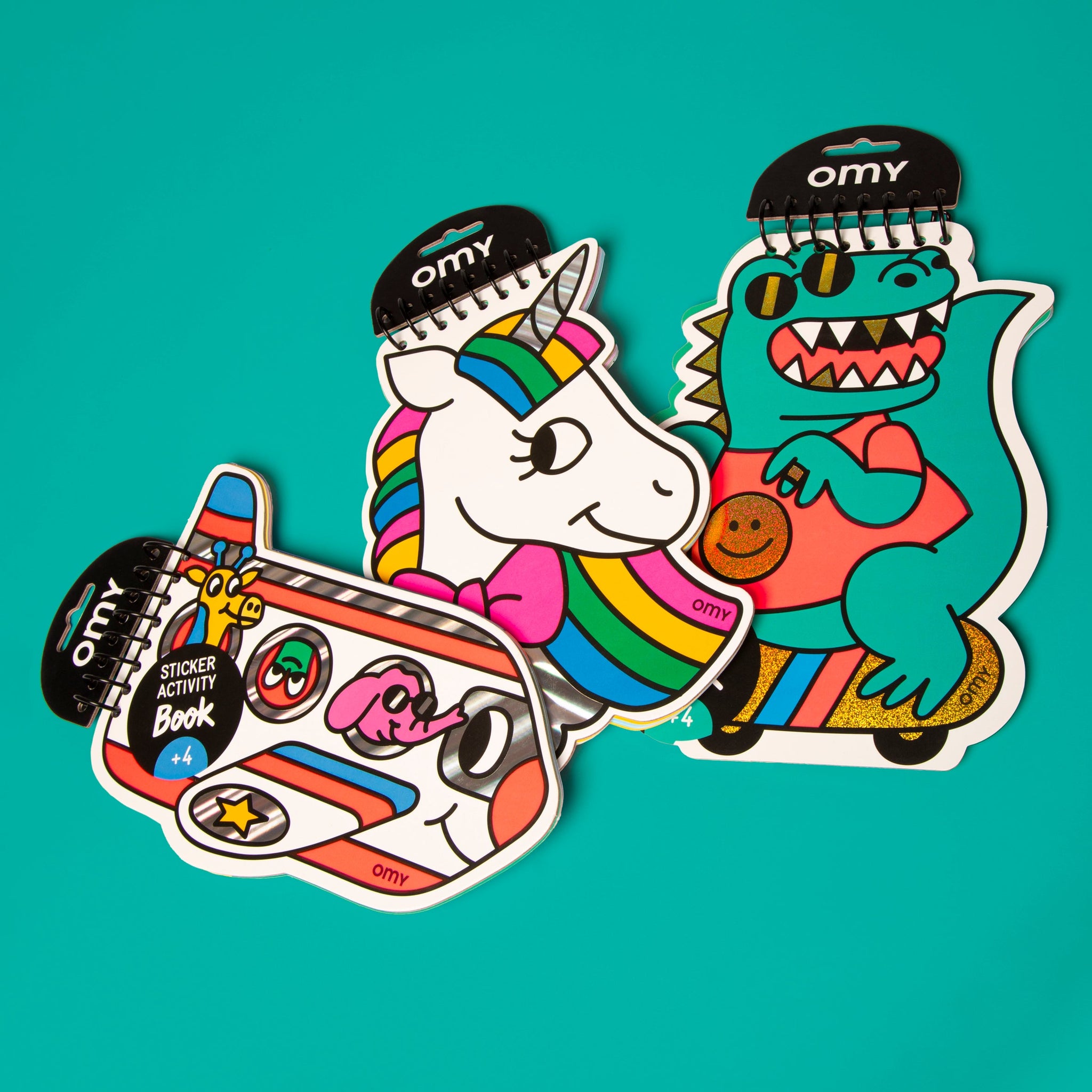 OMY Sticker Activity Books – Creativity for Little Ones